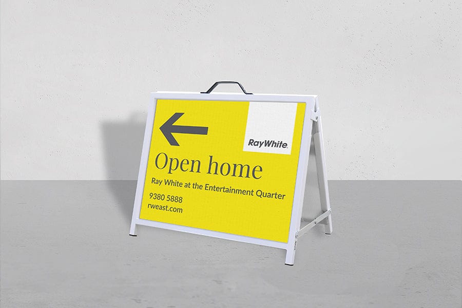 Real Estate A-Frames – The Colour Cartel