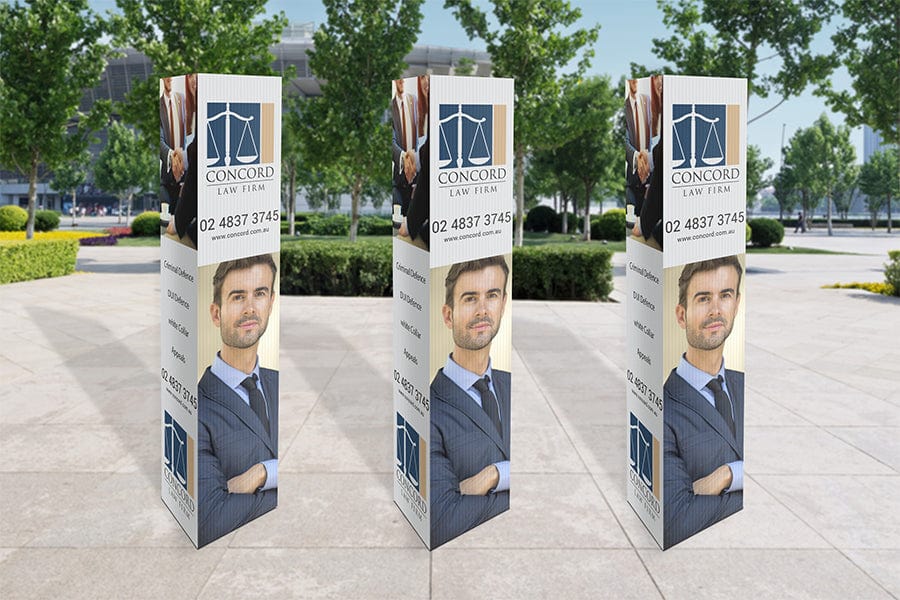 Bollard Signs – The Colour Cartel